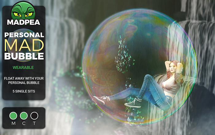 Second Life Marketplace - MadPea Personal Mad Bubble